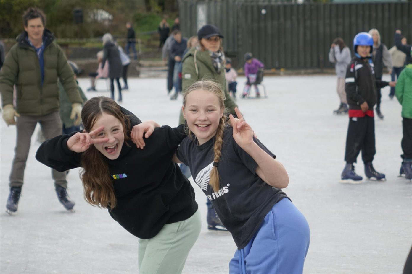 Staveley ice skating action | ashburtoncourier.co.nz