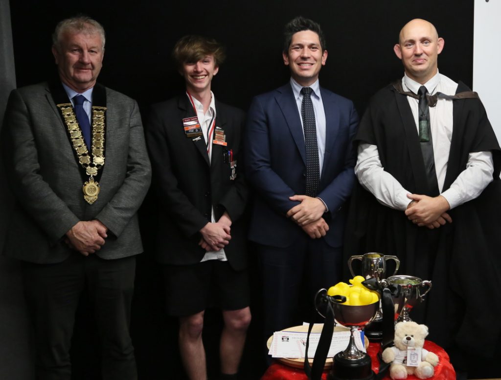 Joshua awarded Dux, Jack Proxime Accessit | ashburtoncourier.co.nz
